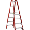 ESCALERA DE TIJERA DOBLE DE FIBRA DE VIDRIO 530-10N - ESCALUM