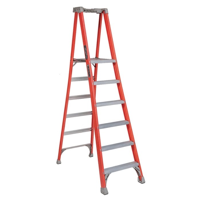 ESCALERA DE TIJERA DE FIBRA DE VIDRIO C-3017-12 - ESCALUM